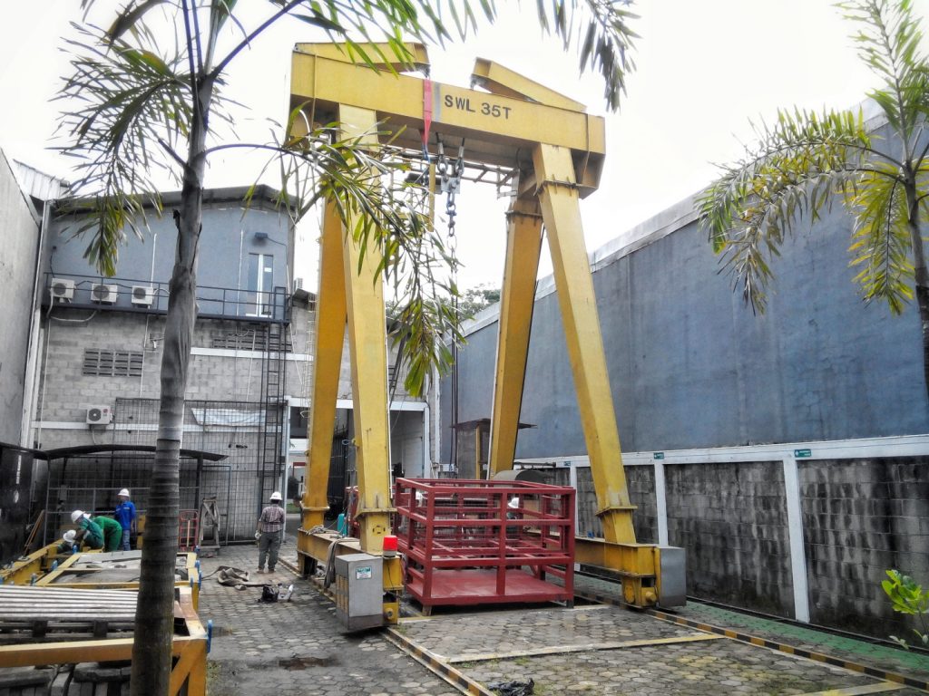 Design and supply of LIMOV Semeru 35T Gantry-type Pull Test Machine for ...